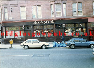 Alexandra Bar - Old Glasgow Pubs