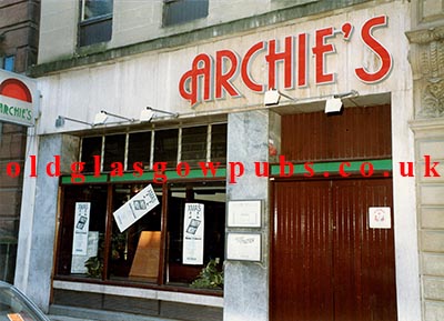 Archie's - Old Glasgow Pubs