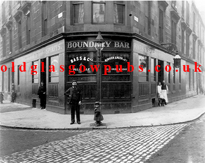 The Boundary Bar. - Old Glasgow Pubs