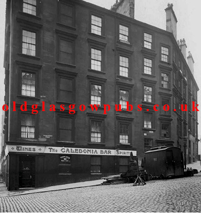 The Caledonia Bar. - Old Glasgow Pubs