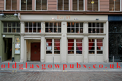 Bar 91. - Old Glasgow Pubs