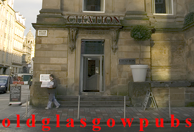 Citation. - Old Glasgow Pubs