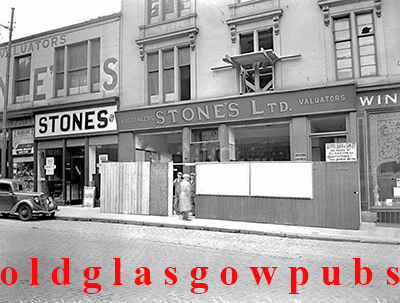 The Clachan Bar. - Old Glasgow Pubs