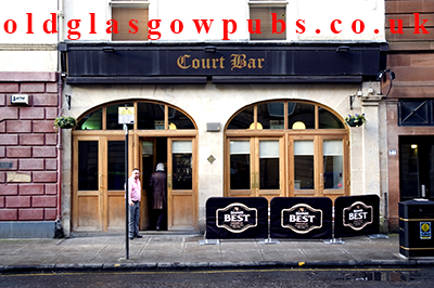 The Court Bar - Old Glasgow Pubs