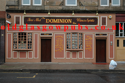 The Dominion Bar - Old Glasgow Pubs